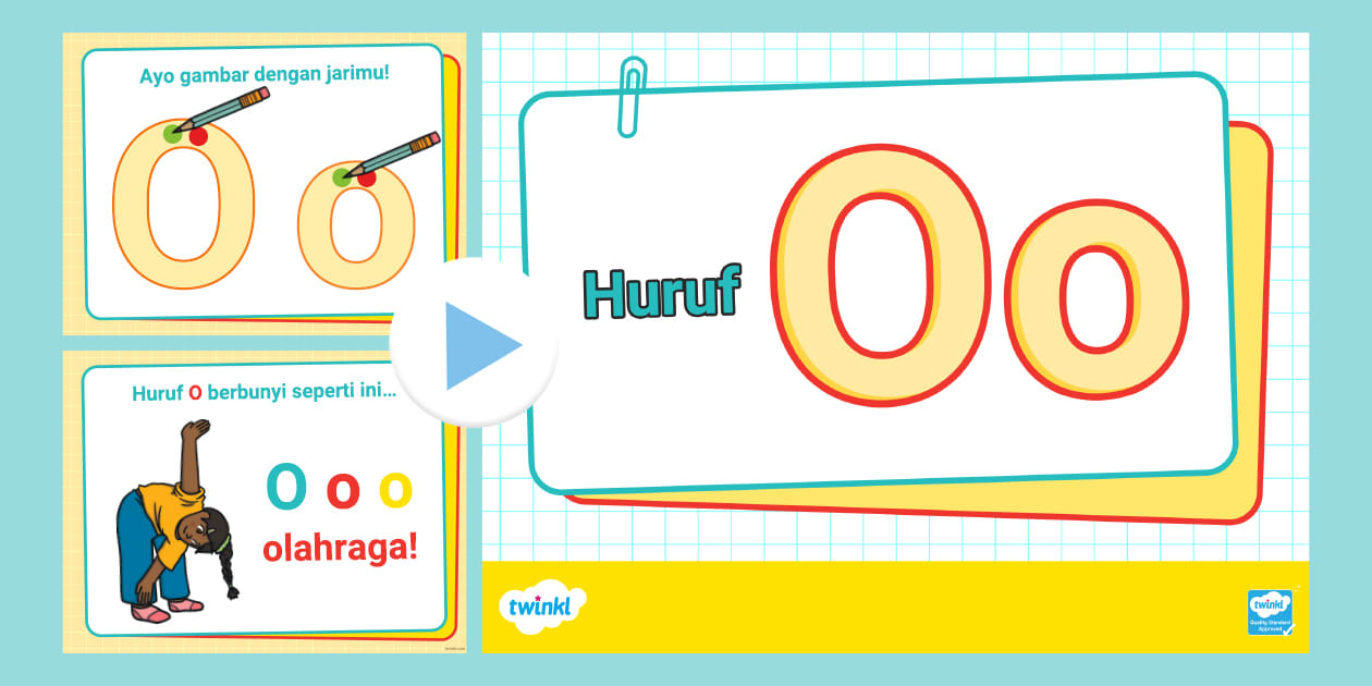 PowerPoint Seri Membaca Alfabet Huruf O (teacher made)