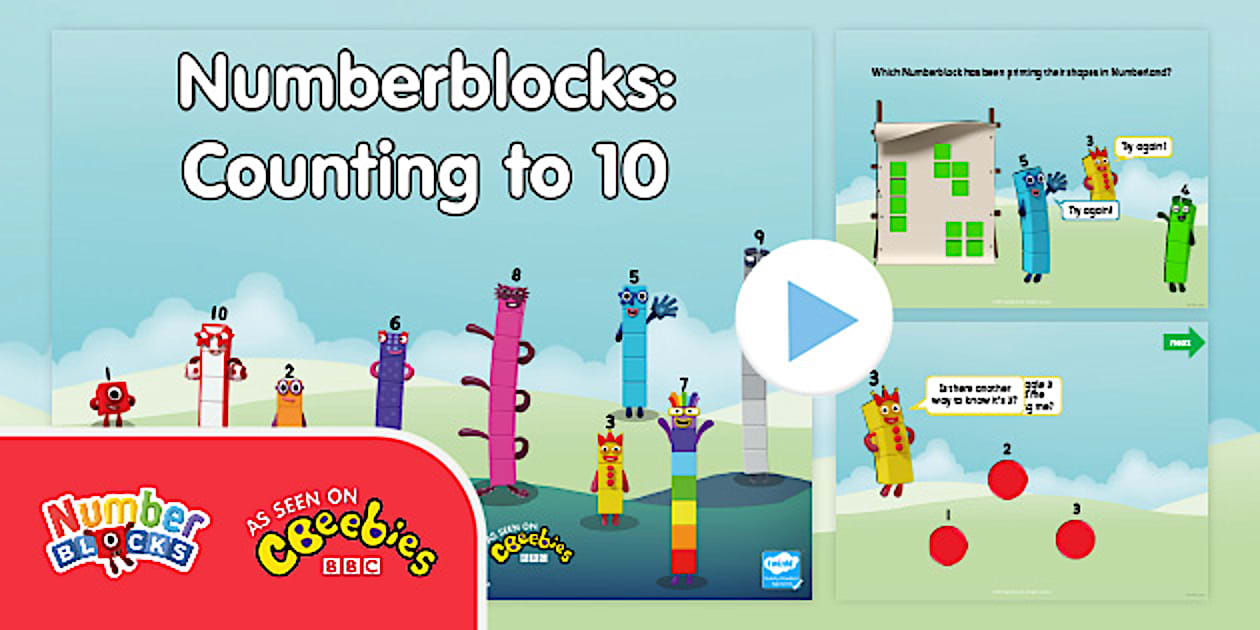 👉 Numberblocks Counting to 10 PowerPoint | Twinkl Resources