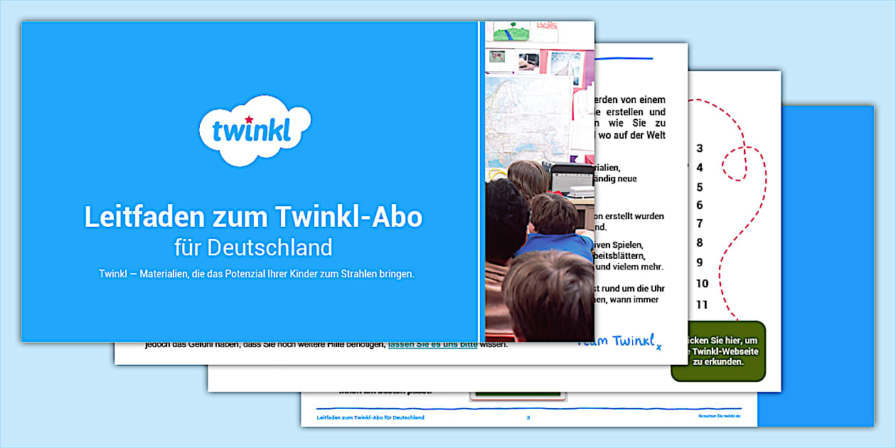 Twinkl Abonnement Guide (teacher made) - Twinkl