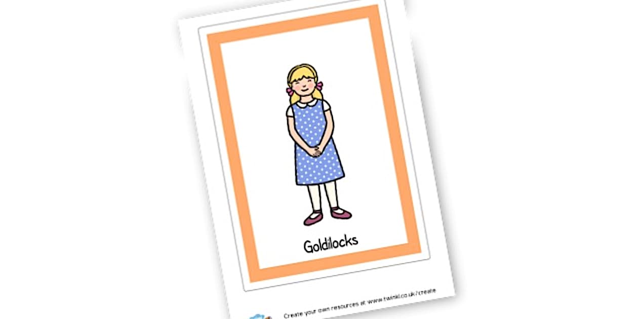 Goldilocks Poster (teacher made) - Twinkl