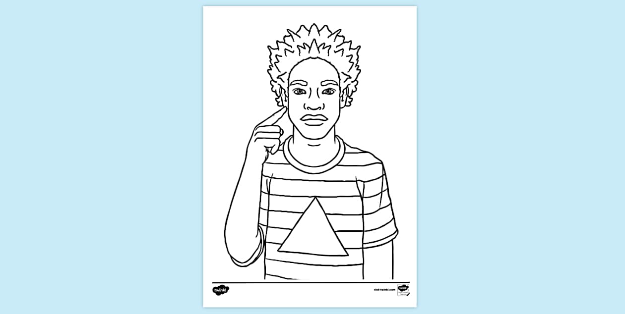 NZSL Hear Listen Colouring | Colouring Sheets (Teacher-Made)