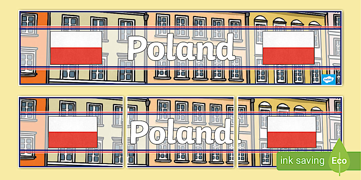 Poland Display Banner - Twinkl - Geography (teacher made)