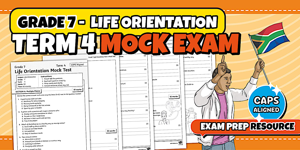 Grade 7 Life Orientation Term 4 Mock Test (CAPS Aligned)