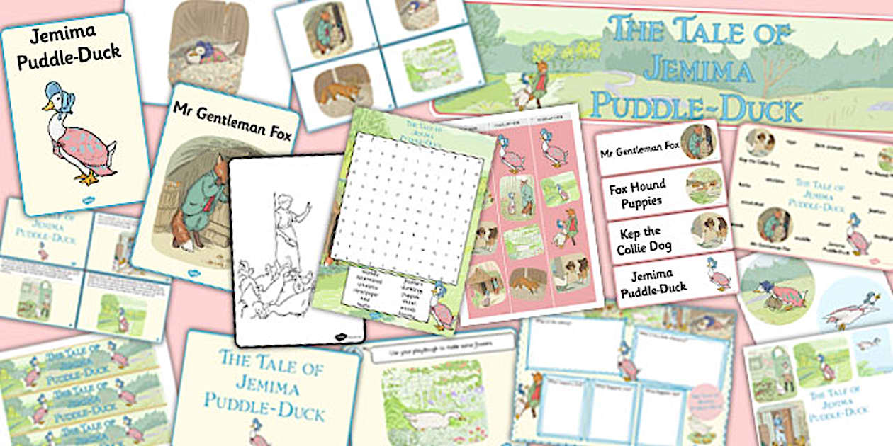 The Tale of Jemima Puddle-Duck Resource Pack - jemima puddle-duck