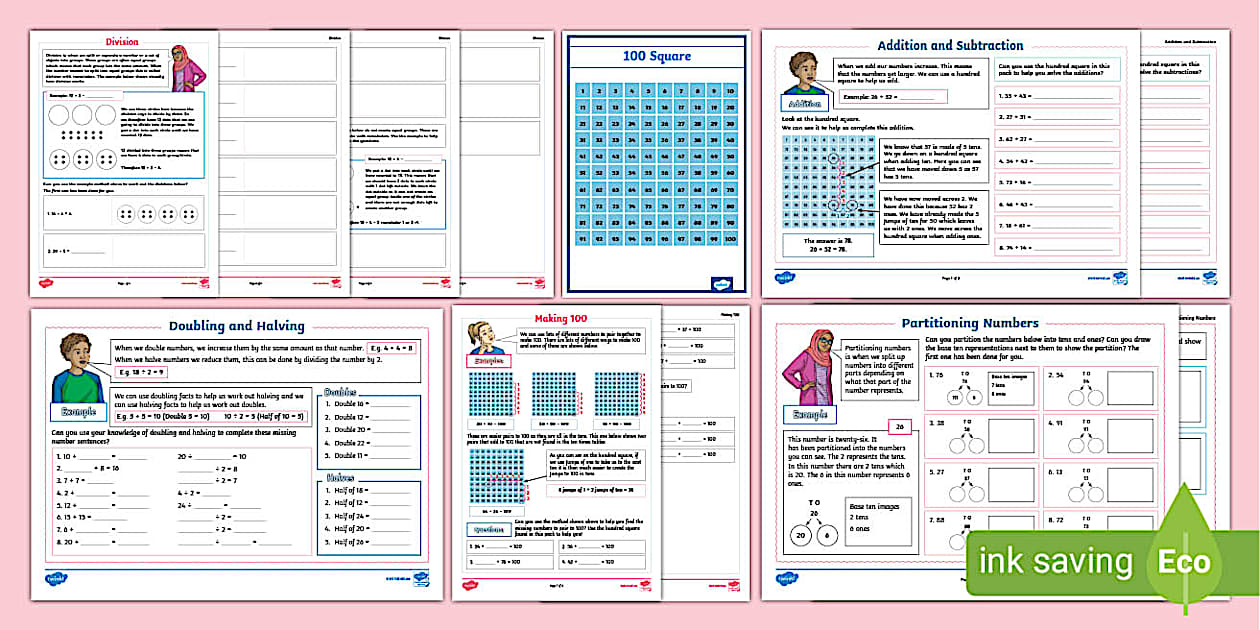 Year 3 Maths Home Support Pack (Teacher-Made) - Twinkl
