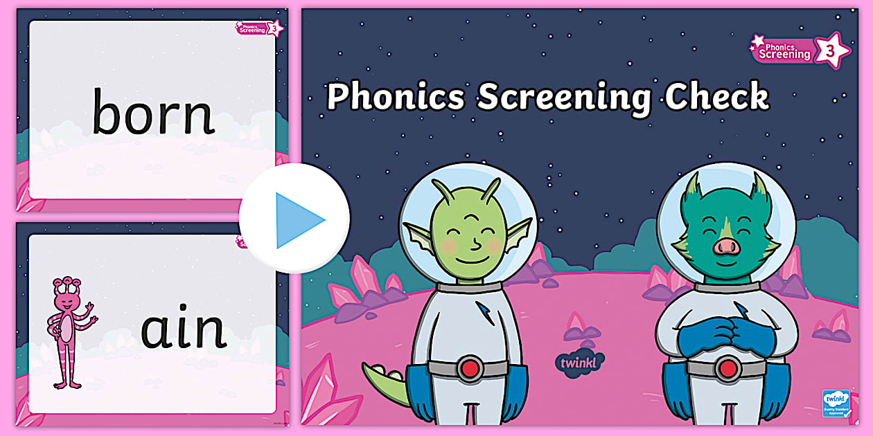 Level 3 Real and Alien Words PowerPoint (Teacher-Made)