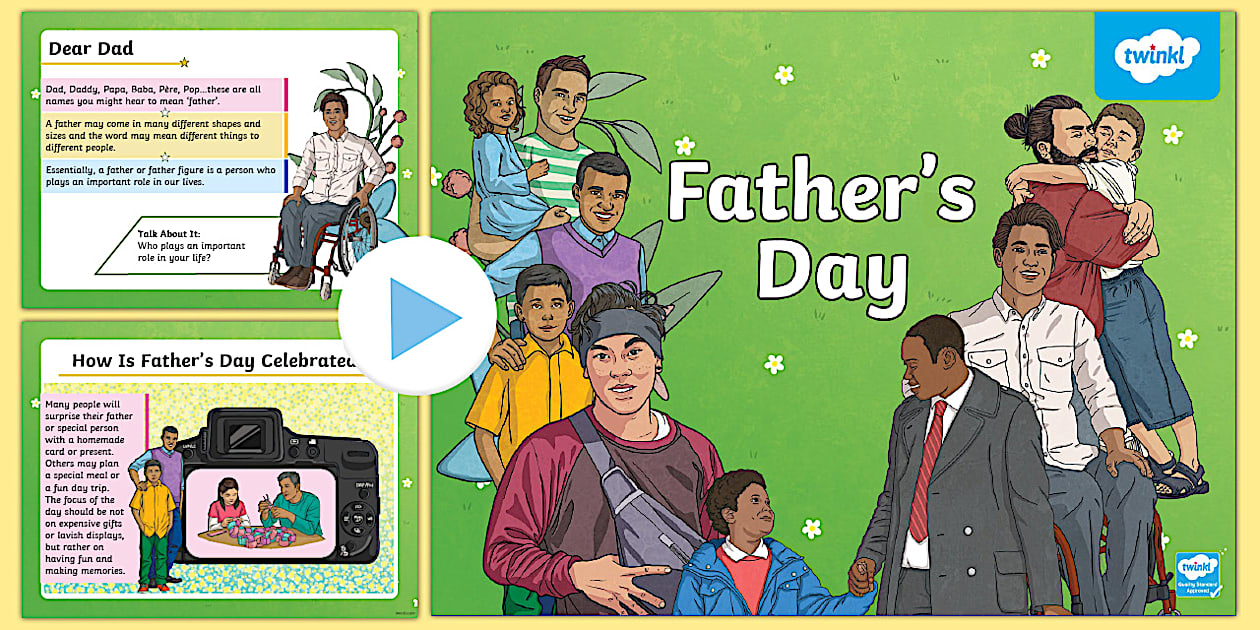 Father's Day Powerpoint - KS2 Resource (teacher made)