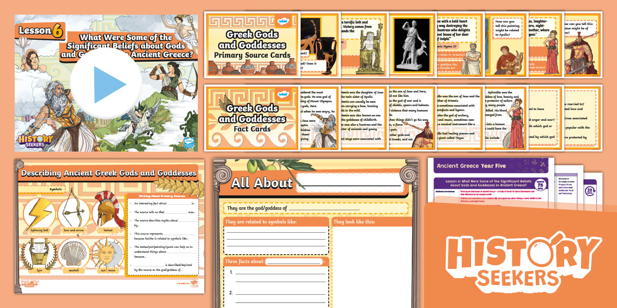 History Seekers KS2 Ancient Greece Lesson Pack 6 - Twinkl