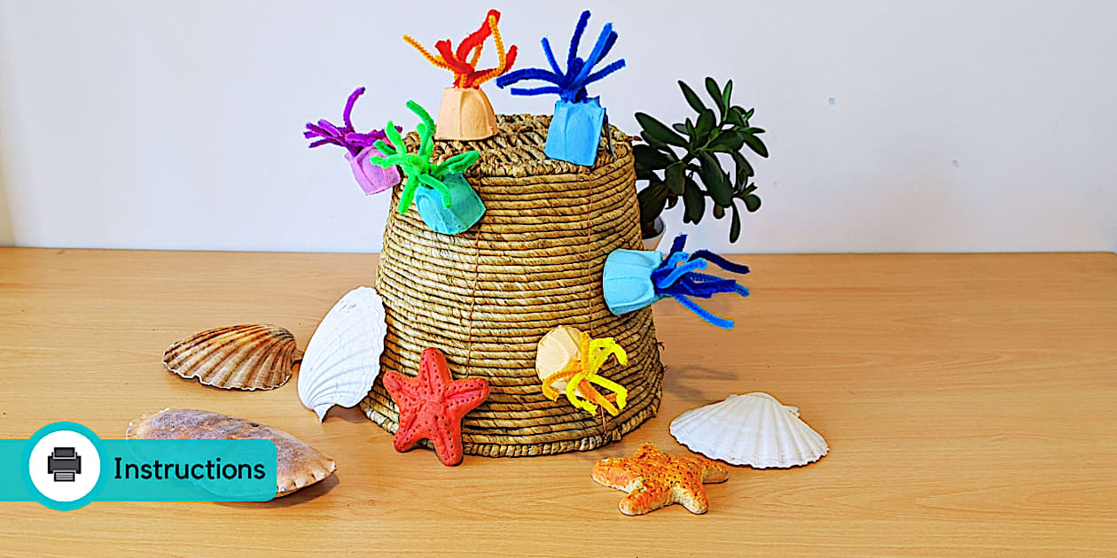 Sea Anemone | Under The Sea Crafts