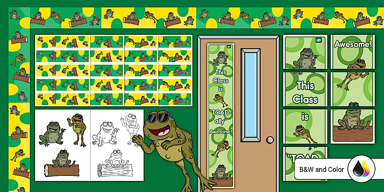 "TOAD-ally" Awesome Class Door Decorating Pack