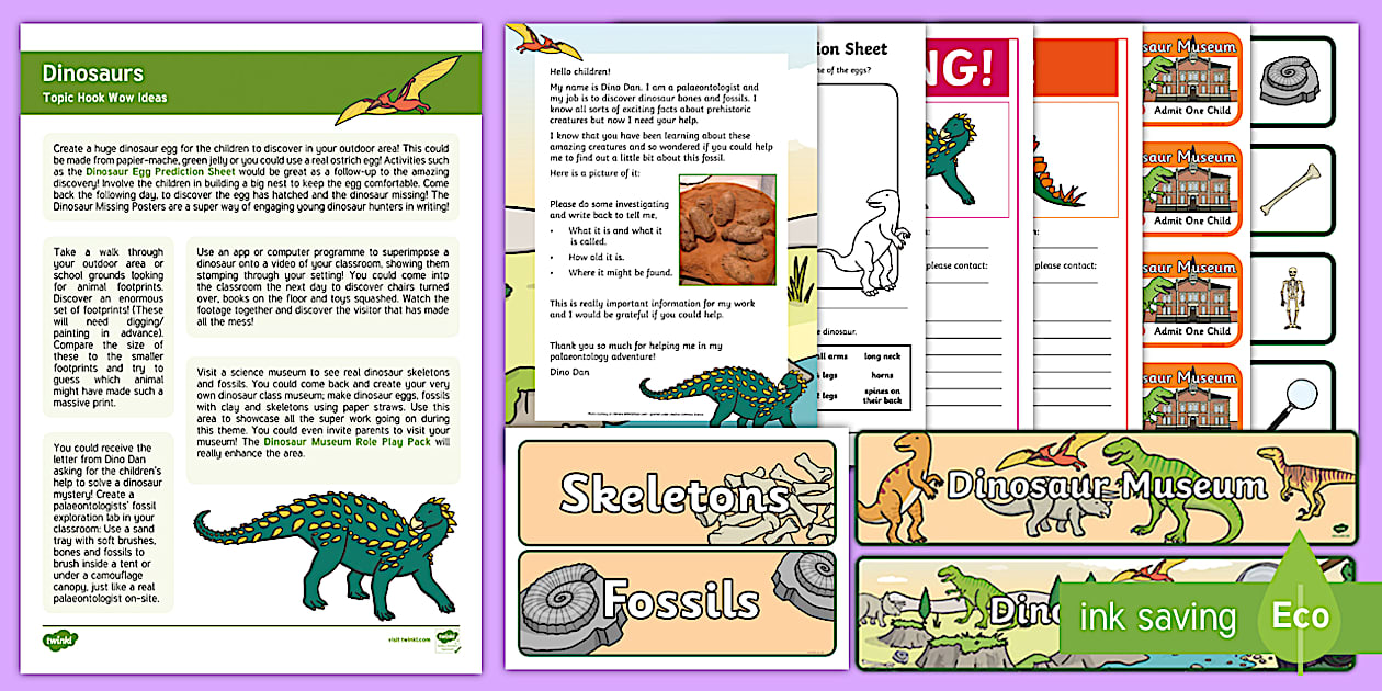 Dinosaurs Resource Pack | Dinosaur Activities for Kids