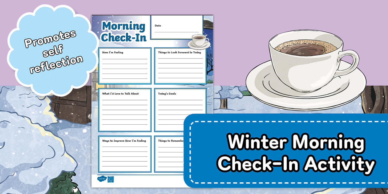 Winter Morning Check-In Activity