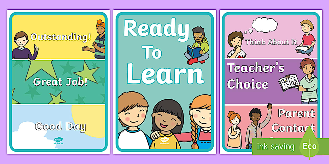 Behaviour Clip Chart System (teacher made) - Twinkl