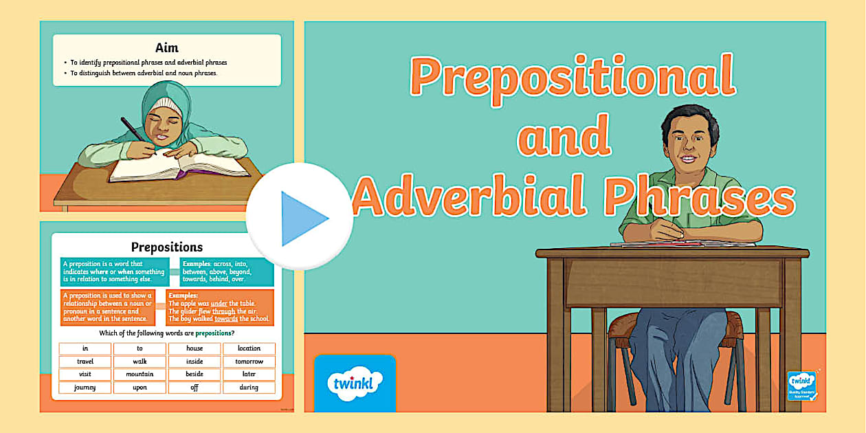 Prepositional and Adverbial Phrases PowerPoint Presentation