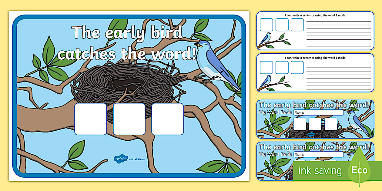 The Early Bird Catches The Word Pack (teacher made) - Twinkl