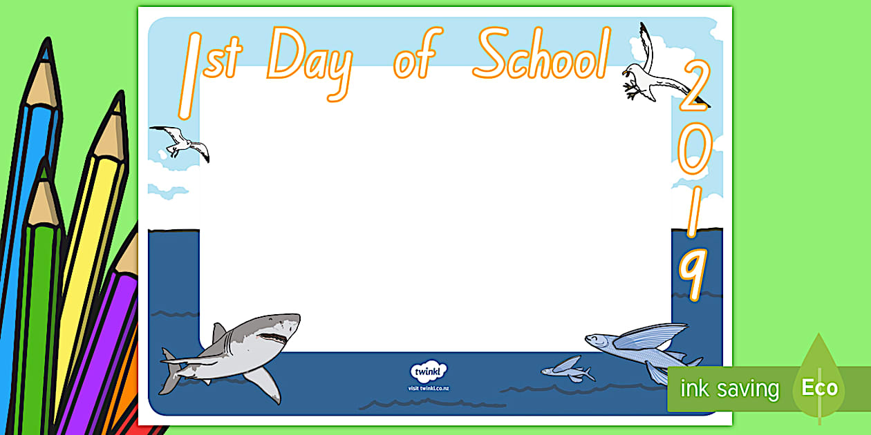 New Zealand Under the Sea 2019 Photo Booth Frame