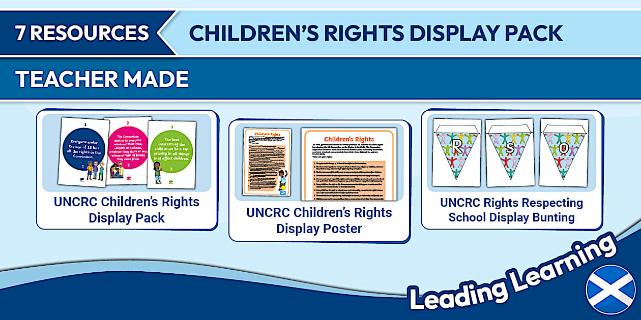 Rights Respecting Schools Display Pack