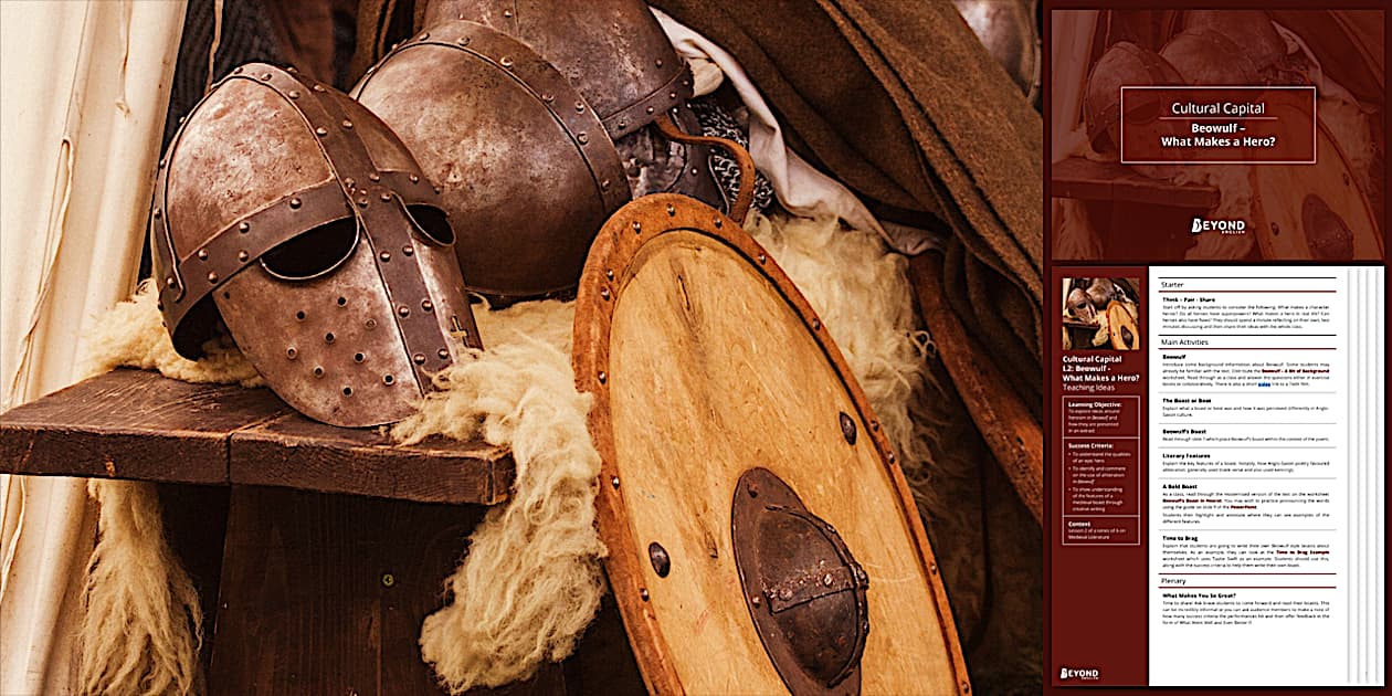 Storytelling Through History to Support GCSE Literature Lesson 2: Beowulf