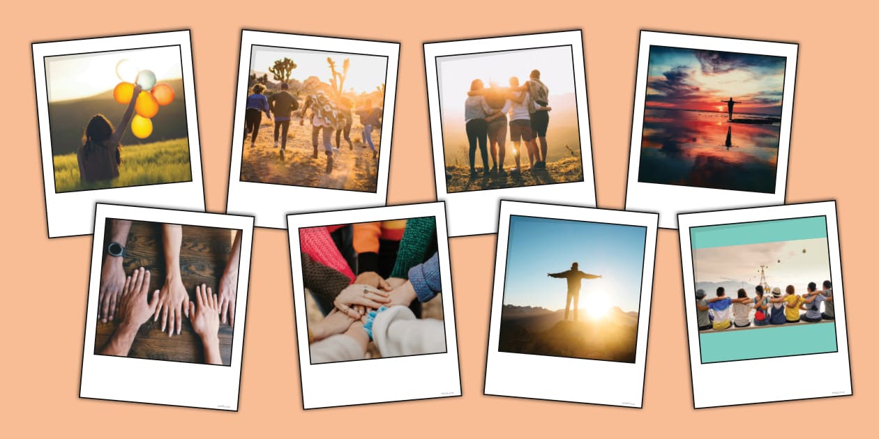 Harmony Day Instant Photo Style Display Images - Twinkl