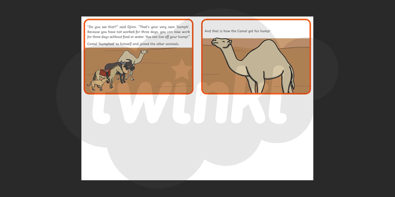 humph the camel script