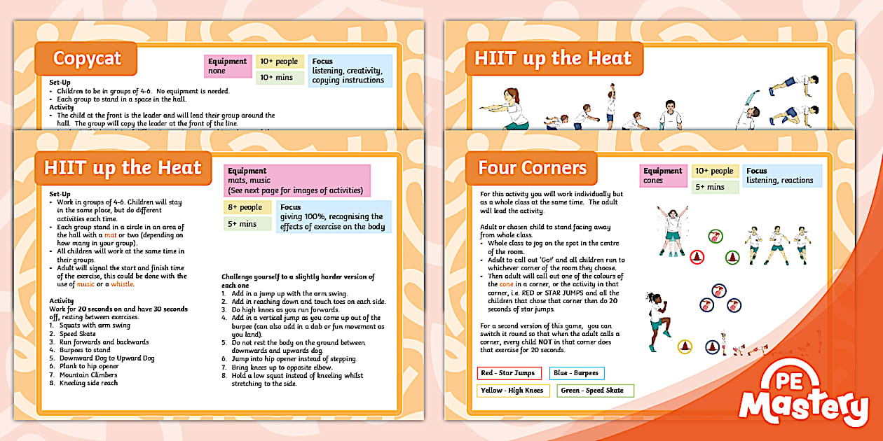 PE Mastery: Grade 2 Health and Fitness Activities Pack