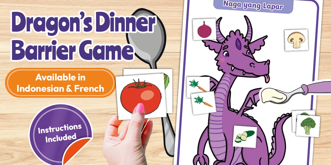 Dragon's Dinner Barrier Game - Indonesian Food
