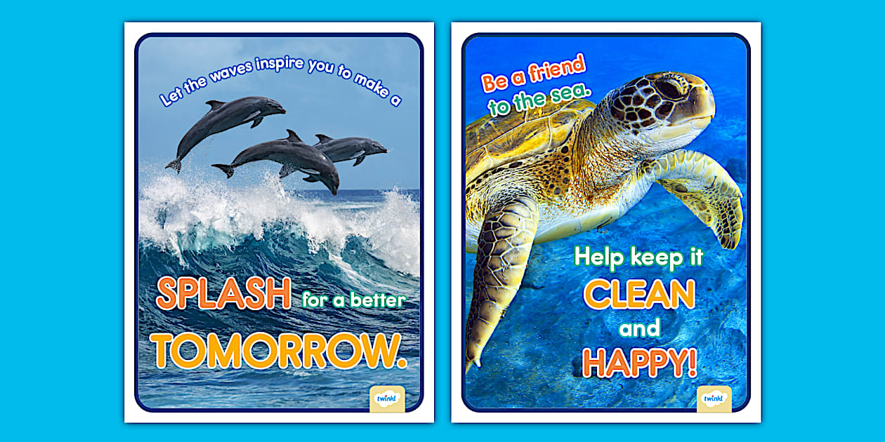 World Ocean Day Posters (teacher made) - Twinkl