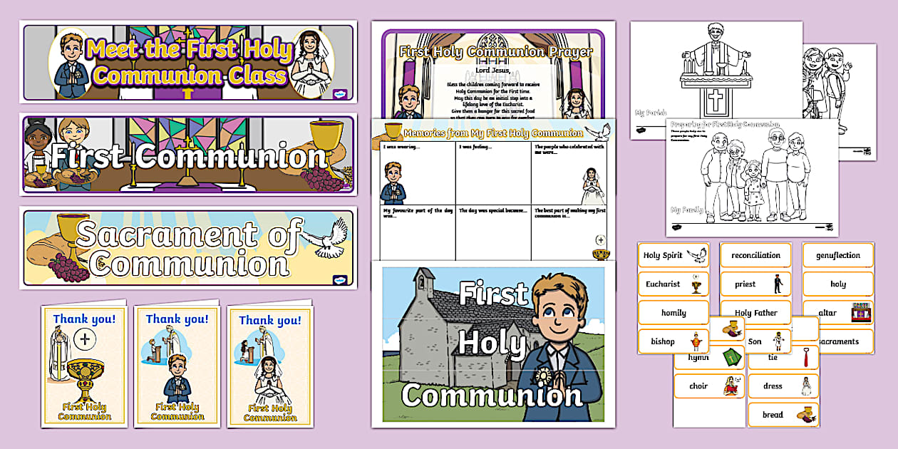 First Holy Communion | Holy Communion | Twinkl