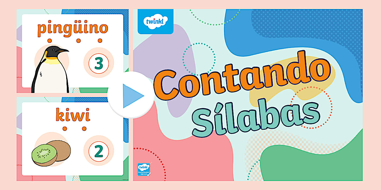 PowerPoint: Contando Sílabas - Twinkl