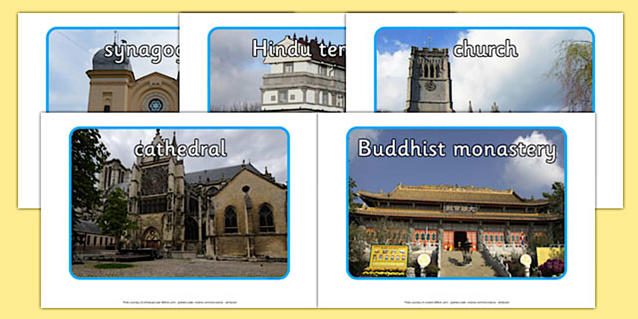 Places of Worship Display Photos (teacher made) - Twinkl