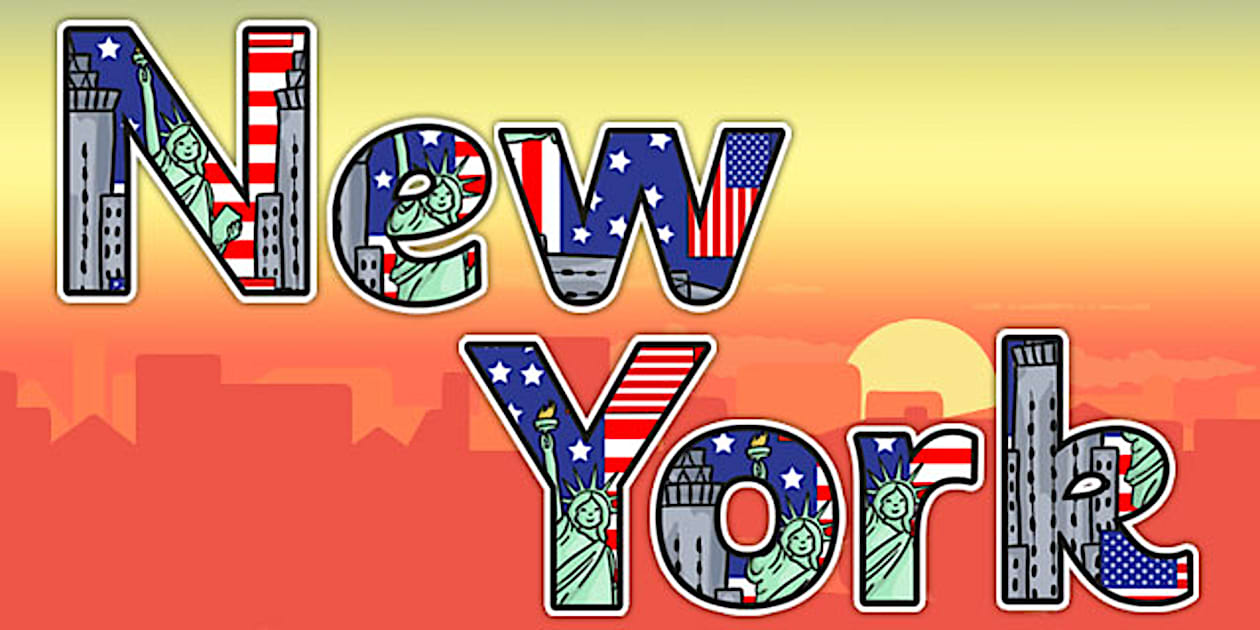 Editable New York Display Lettering (Teacher-Made) - Twinkl