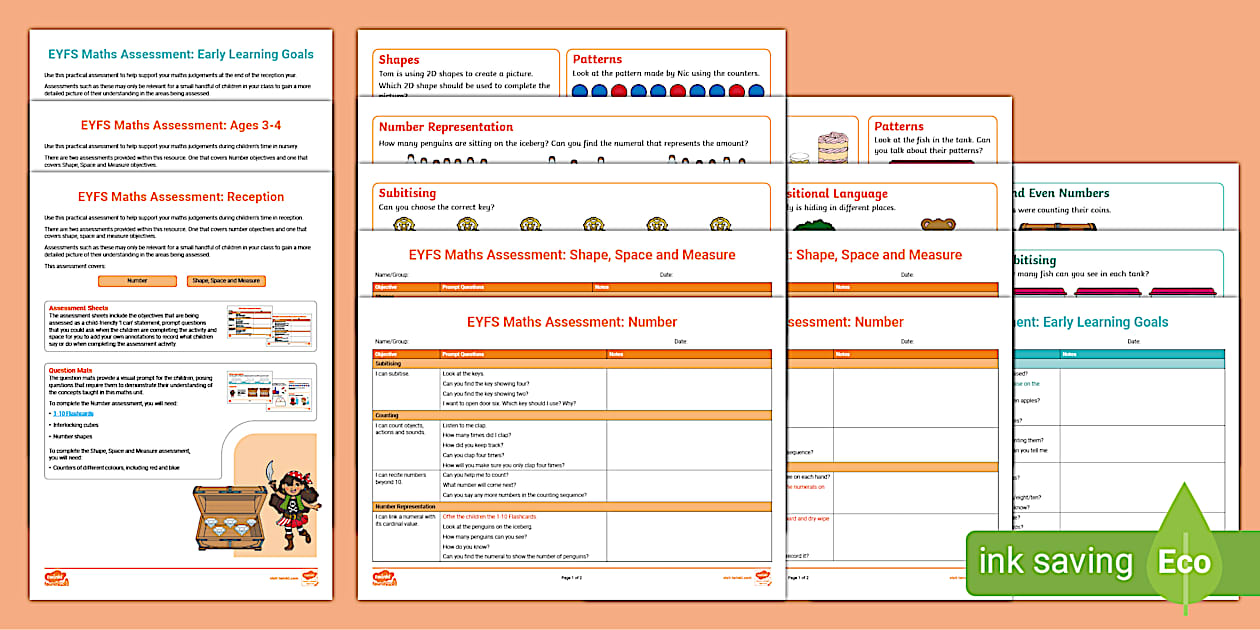 EYFS Maths Assessment Pack | Twinkl - Twinkl