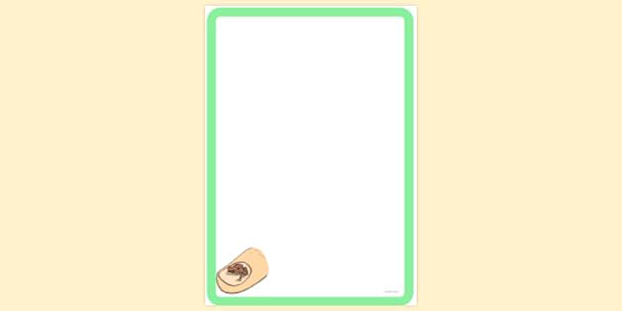 Tiniest Frog Page Border | Page Borders | Twinkl - Twinkl
