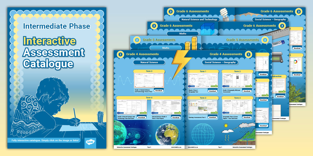 FREE! - Intermediate Phase Interactive Assessment Catalogue