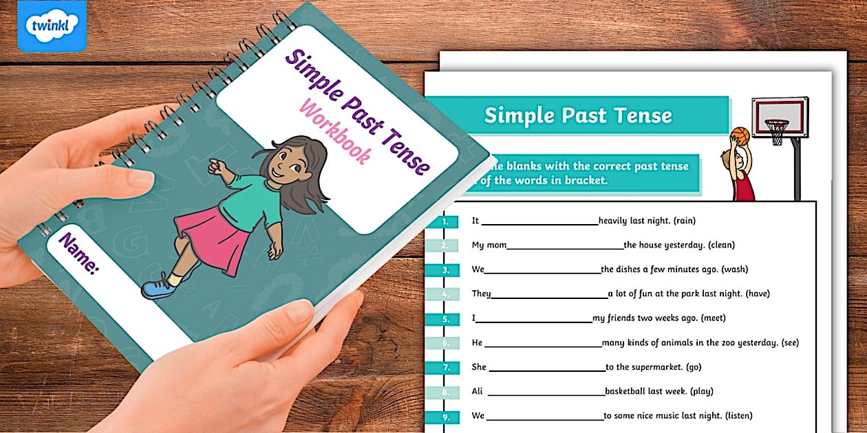 Simple Past Tense Workbook (Hecho por educadores) - Twinkl
