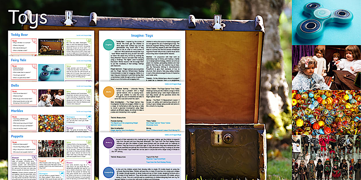 Imagine Toys KS2 Resource Pack (teacher made) - Twinkl