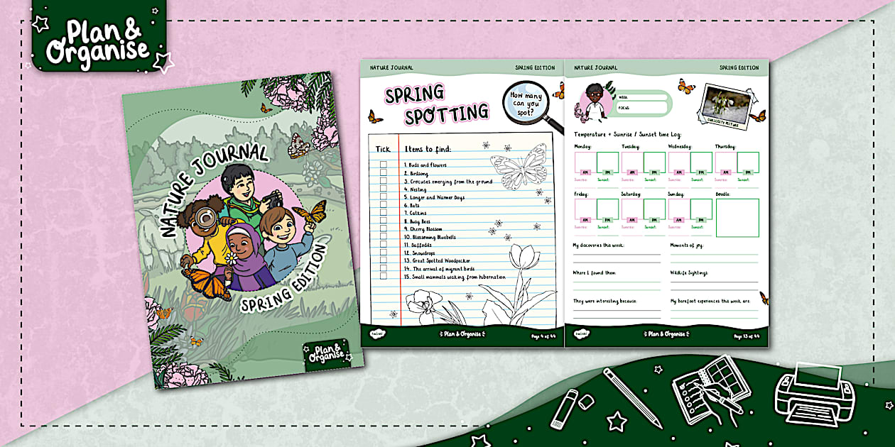 The Nature Journal | Spring Edition (teacher made) - Twinkl
