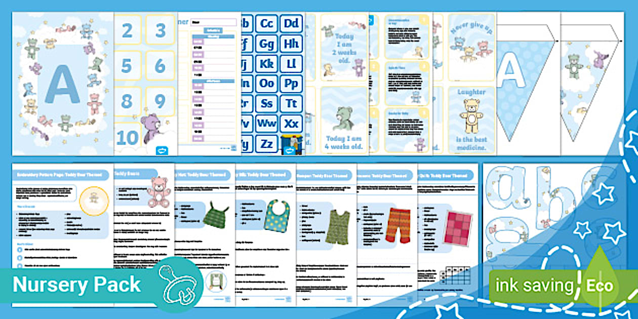 Teddy Bear Nursery Pack | Parents Support Resources - Twinkl