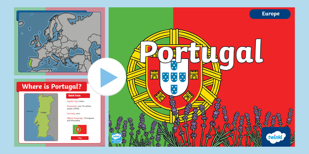 KS1 Portugal PowerPoint - KS1 (teacher made) - Twinkl