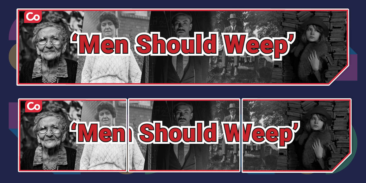 'Men Should Weep' Display Banner (teacher made) - Twinkl