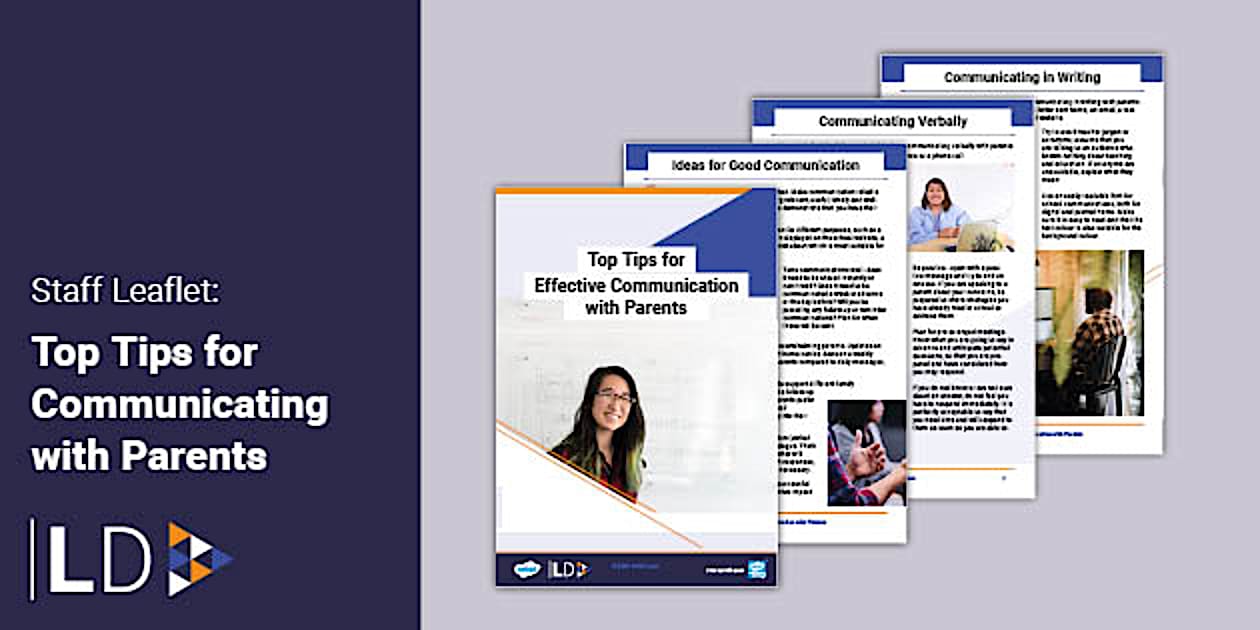 Staff Leaflet: Tips for Effective Communication with Parents