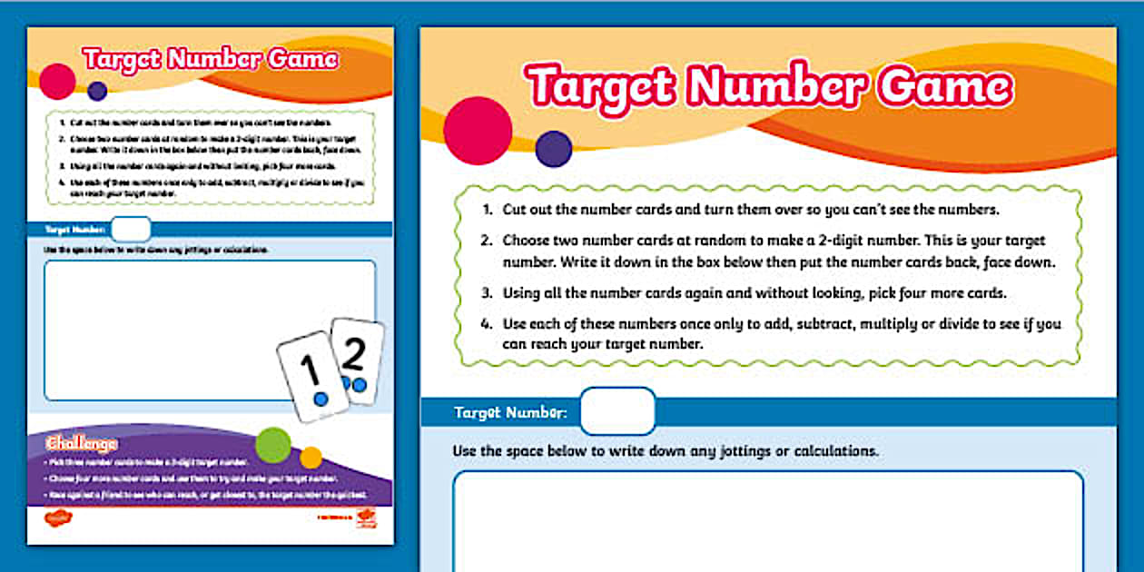 👉 Maths Target Game - Maths - KS2 (teacher made) - Twinkl