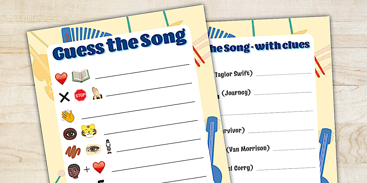 😊 Guess the Song Emoji Quiz | World Emoji Day | Twinkl Party