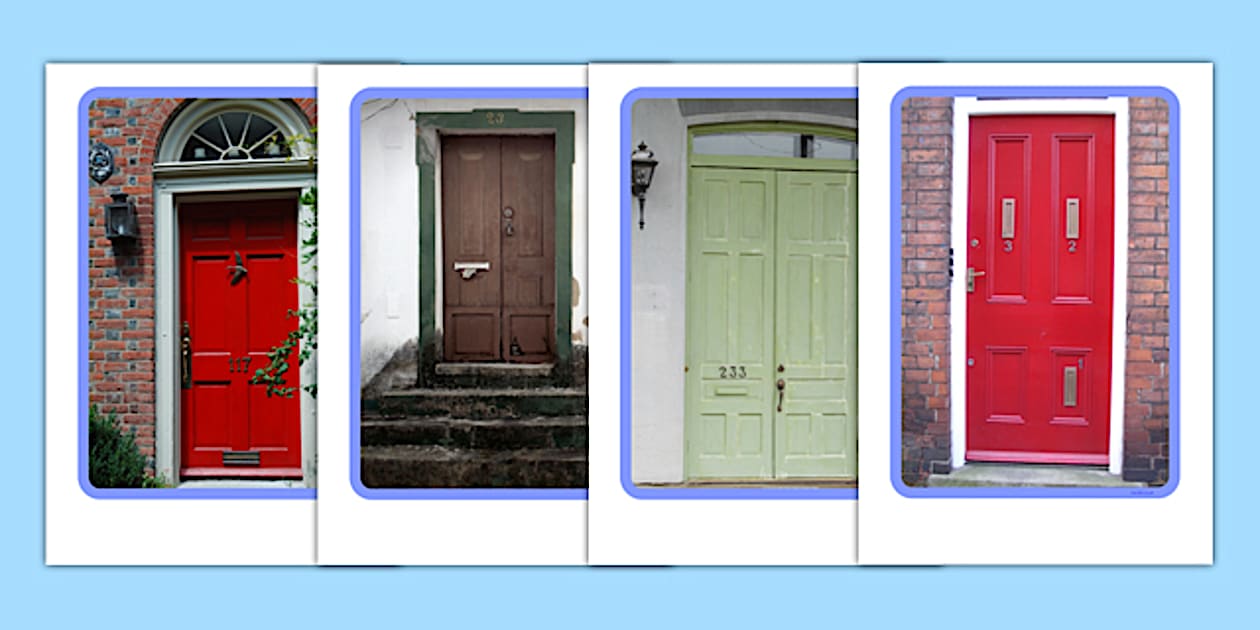 Doors Display Photos (teacher made) - Twinkl