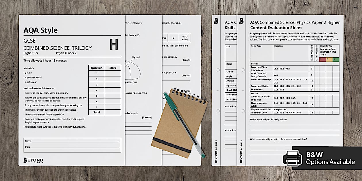 AQA GCSE Combined Science: Physics Paper 2 Higher | Beyond