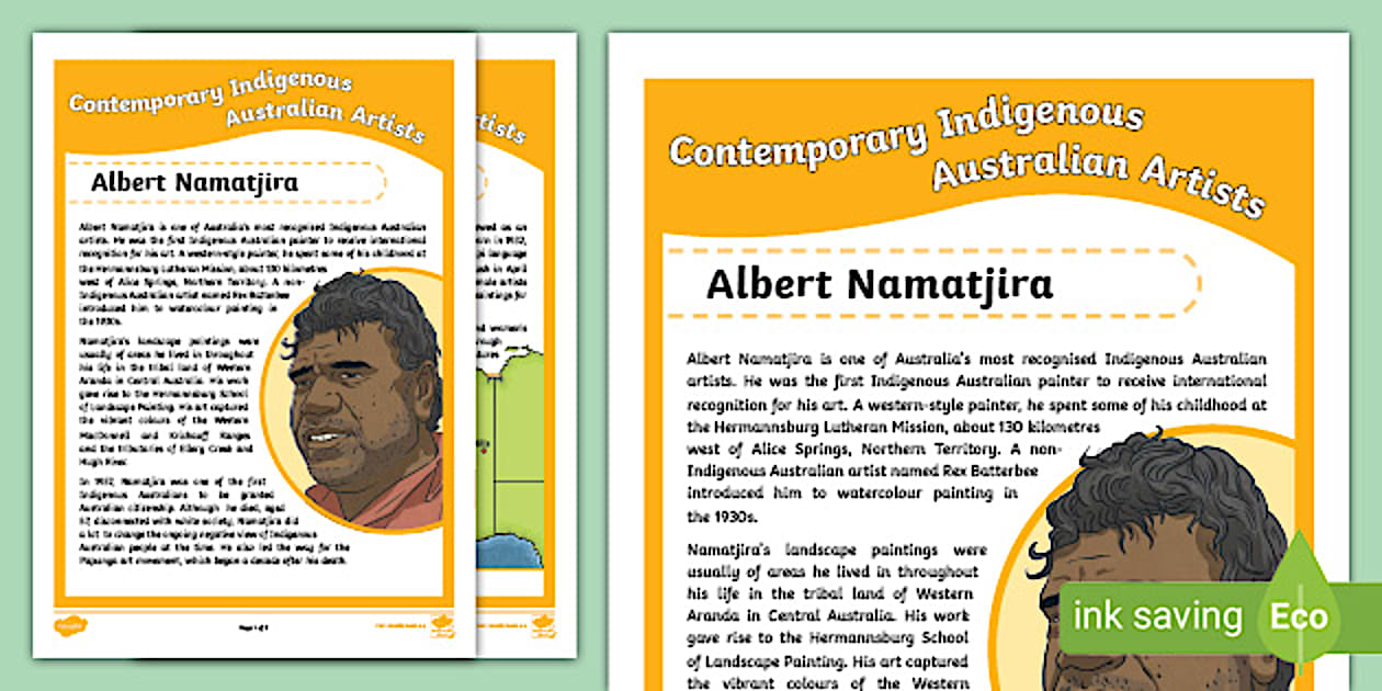 Contemporary Aboriginal and Torres Strait Islander Artists Fact File