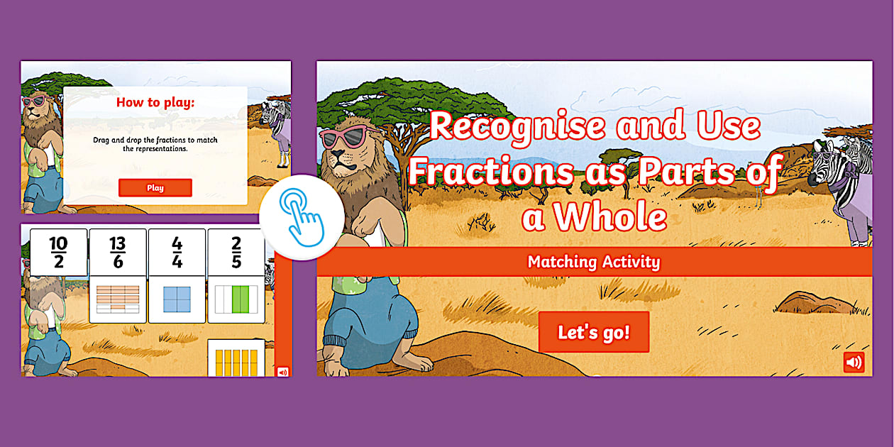 👉 Recognise and Use Fractions as Parts of a Whole KS2 Maths