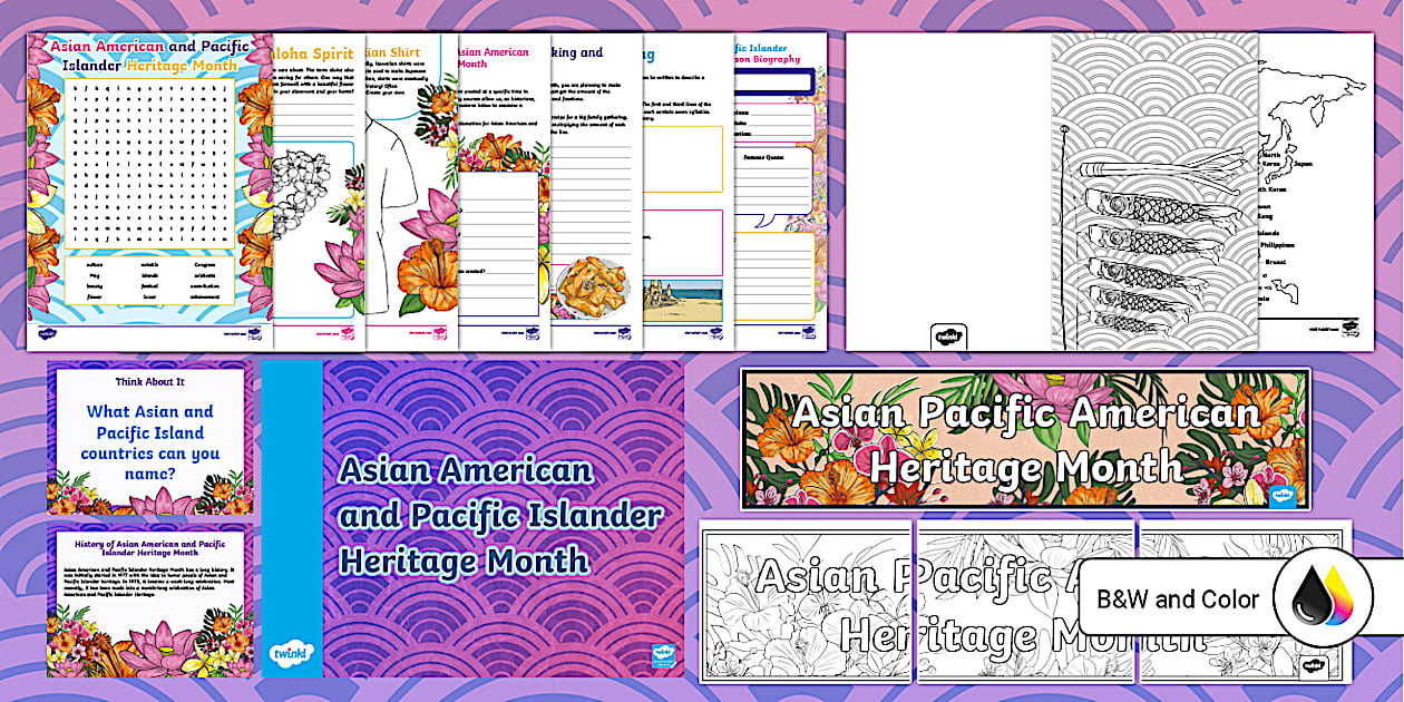 Asian Pacific American Heritage Month Activities | Twinkl