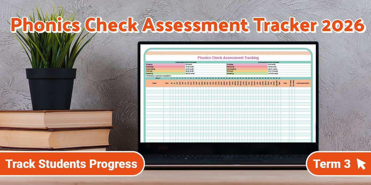 Phonics Tracker for NE & Year 1
