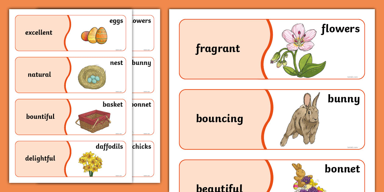 Easter Alliteration Matching Cards (teacher made) - Twinkl